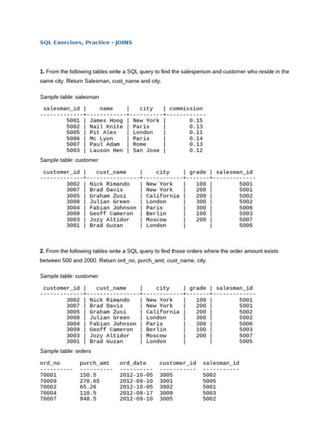 data science and data analyst 2 5 2024 1714654245348 sql exercises joins