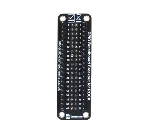 Gpio Breadboard Breakout For Rock Sbcs Sb Components Ltd