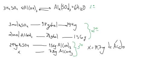Calcule A Massa Do ácido Sulfúrico H²so⁴ Necessária Para Neutralizar 78g De Hidróxido De