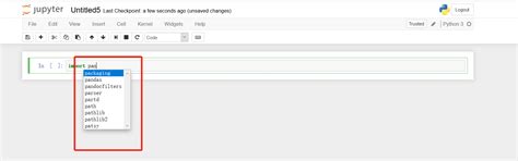 Jupyter Notebook 添加代码自动补全功能 上山打老虎下山采蘑菇 博客园