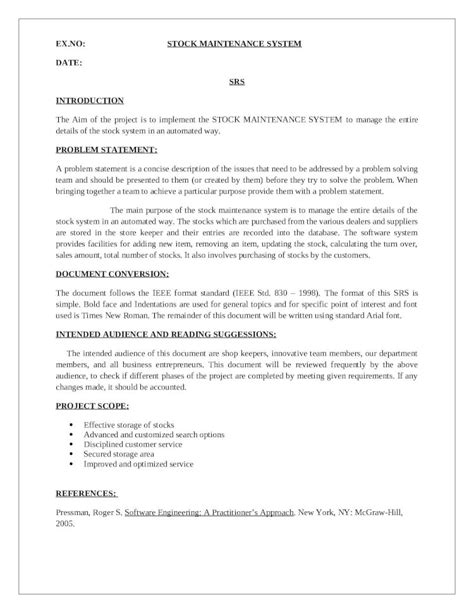 Doc Stock Management System Dokumen Tips