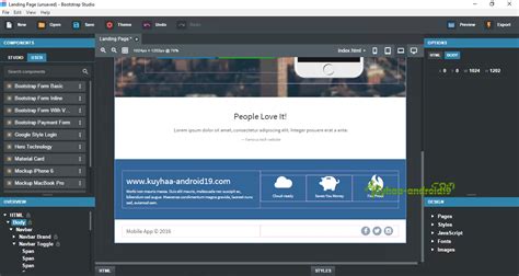 Bootstrap Studio Examples Tasteakp