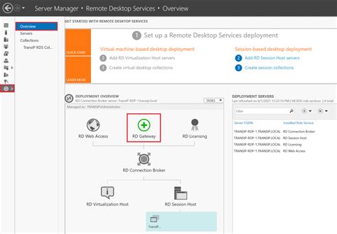 Using A Remote Desktop Gateway TransIP