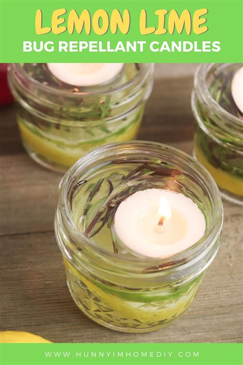 How To Make Diy Mosquito Repellent Candles