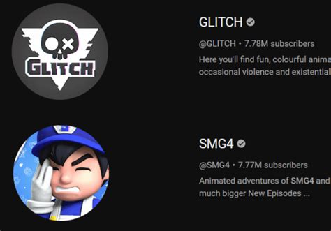 Glitch Just Passed Smg4 In Subscribers Rglitchproductions
