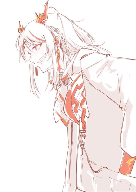 Haruichi Sazanami Complex Nian Arknights Arknights Commentary