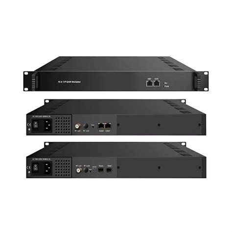 DVB C Standard Support IP Input Carriers Output In IP QAM Modulator Ontolt