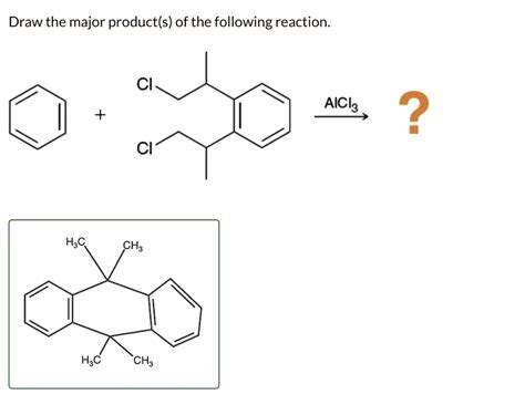 SOLVED: Show mechanism of this reaction please Draw the major product(s) of the following ...