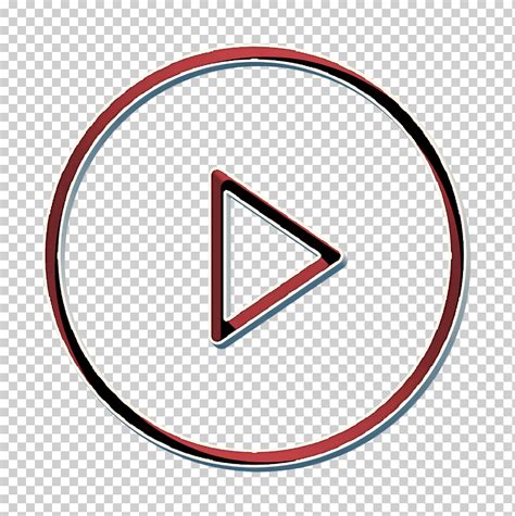 재생 버튼 아이콘 Seo 및 마케팅 아이콘 라인 로그인 기호 원 삼각형 화살표 로고 Png Klipartz