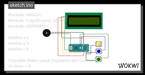 Tugas Menu Submenu Wokwi Esp32 Stm32 Arduino Simulator