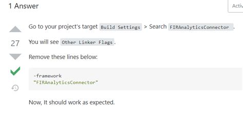 Xcode After Cocoapod Update No Such File Or Directory Firebaseanalytics Stack Overflow