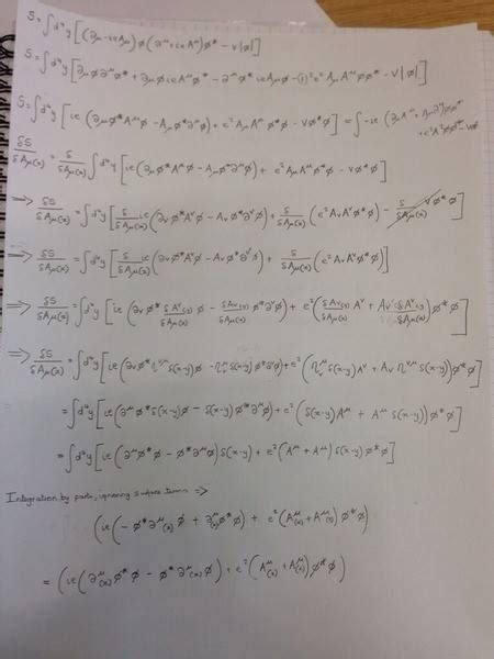 Maxwells Equations From Variational Principle • Physics Forums