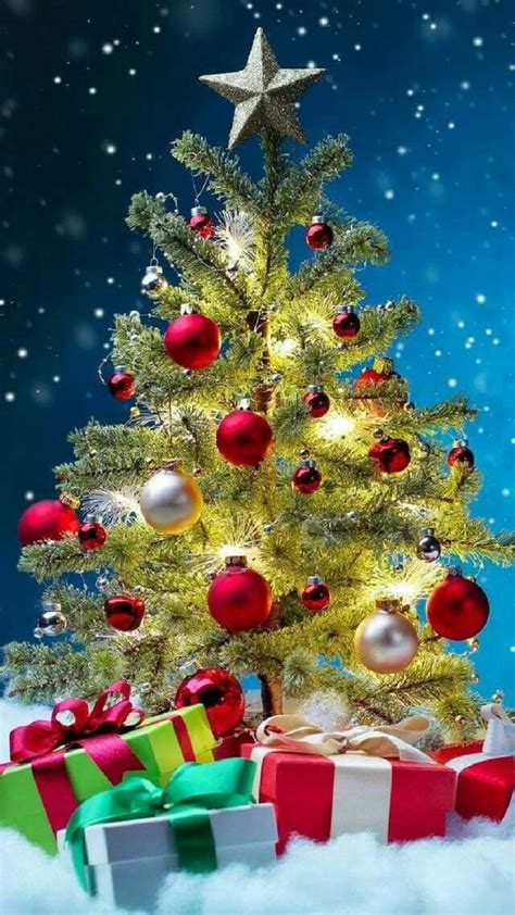 Christmas Tree Iphone Wallpapers Top Free Christmas Tree Iphone