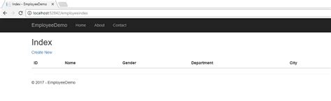 Razor Page Web Application With Asp Net Core Using Ado Net