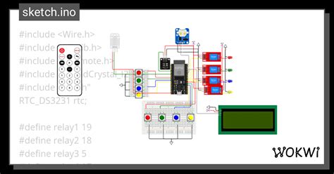 Smart Home Wokwi Esp32 Stm32 Arduino Simulator