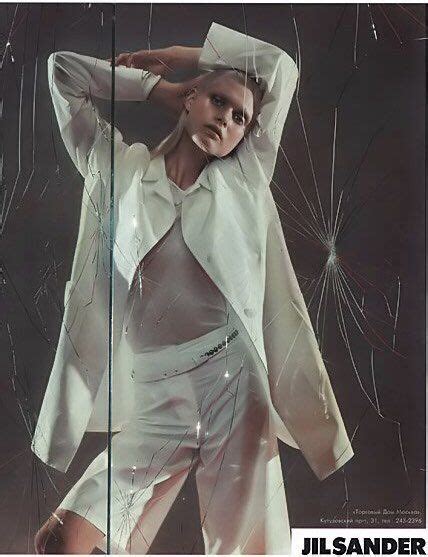Małgosia Bela By Mario Sorrenti For Jil Sander Ss 2000 Campaign
