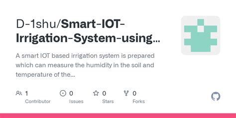 Releases · D 1shusmart Iot Irrigation System Using Nodemcu · Github