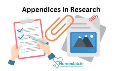 Appendices In Research How To Write Nurseslab In
