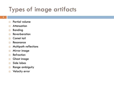 Ultrasound Range Ambiguity Artifact Ultrasound Imaging Artifacts How