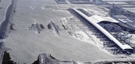 日本关西机场：建在人工岛上，耗资1300亿，如今却每年下沉7厘米日方建筑问题