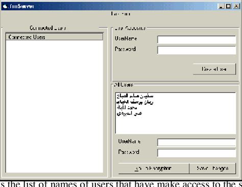 The Main Of The Server Download Scientific Diagram
