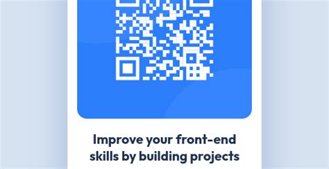 Frontend Mentor QR Code Card Using HTML And CSS Coding Challenge Solution