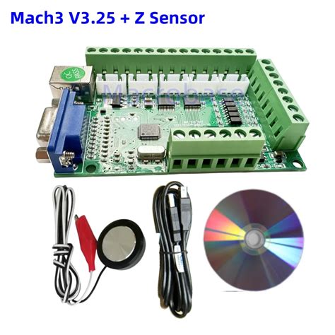 Mach3 V2 1 V3 25 Usb Driver Motion Controller 5 Axis Cnc Board Z Tool