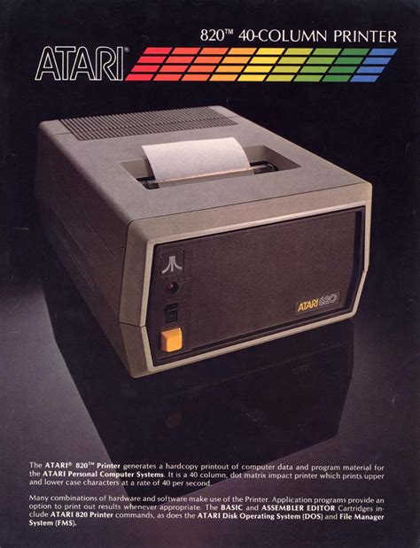 Atari 810 Printer Atari Owners Club