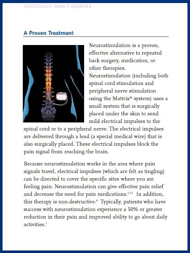Medtronic Mdt Spinal Cord Stimulator Patient Guide