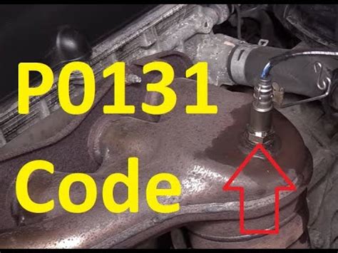 Causes And Fixes P0131 Code O2 Sensor Circuit Low Voltage Bank 1 Sensor 1 YouTube