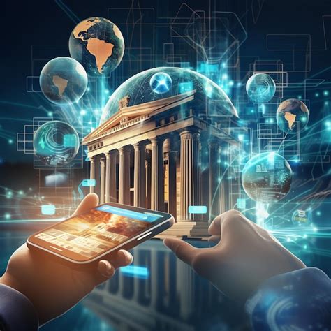 Premium Ai Image Future Tech Wallpaper