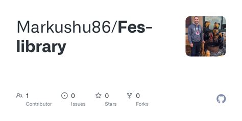 Github Markushu86fes Library