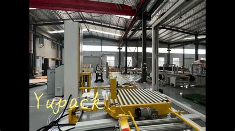Tailored Automated Palletizing And Wrapping Solution Wrapping Machine