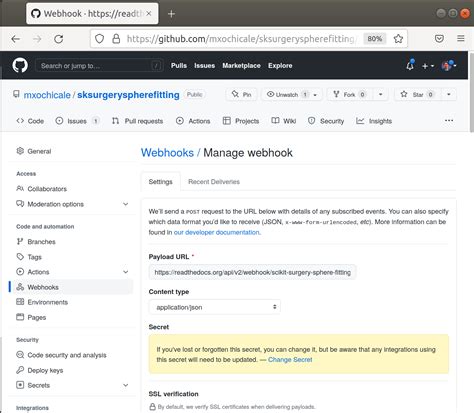 Publishing The Documentation SciKit Surgery Software Development Tutorial Documentation