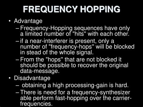 Ppt Direct Sequence Spread Spectrum With Frequency Hopping Powerpoint Presentation Id5685674