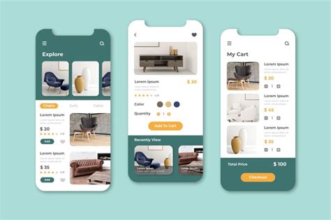 uiux mobileappdevelopment ecommerce flutter reactnative firebase