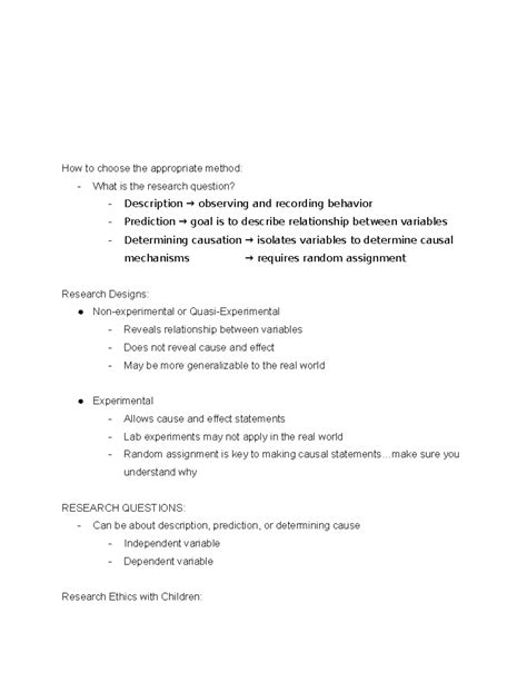 Psych 2 Experimental Allows Cause And Effect Statements Lab