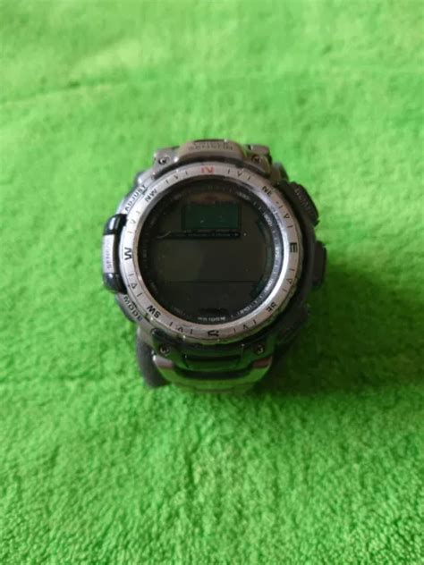 Casio Protrek Titanium Triple Sensor Watch Prw 2500t 7er £11200