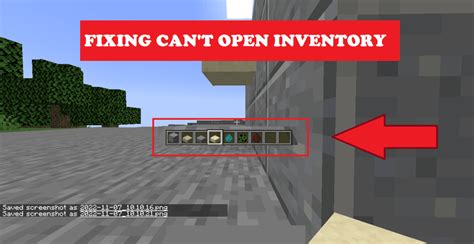 Minecraft Cant Open Inventory Fixed Gamingini
