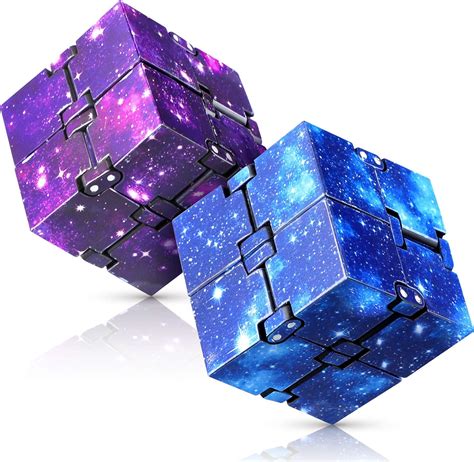 Infinity Cube 2 Piezas Cubo Infinito Fidget Cubo Juguete Para El Alivio