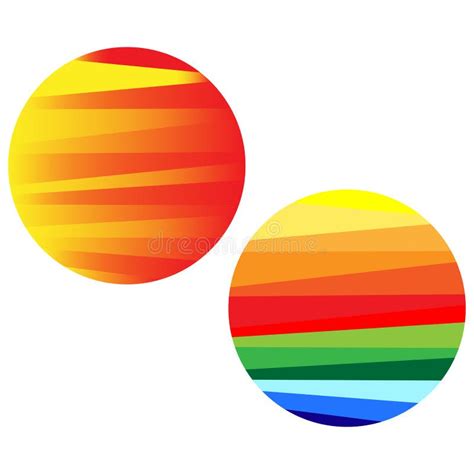 Retro Sun In Abstract Style Space Pattern Vector Illustration Stock