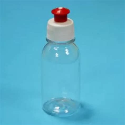 ᐈ Пляшка ПЕТ 100 мл Push-Pull (герметична, з контрольним кільцем) - Купити