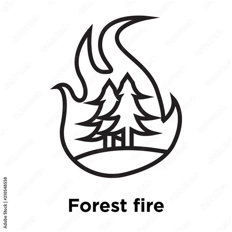 Forest Fire Drawing