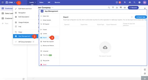 Exportimport Application Hap