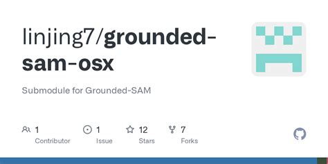 Grounded Sam Osxrequirementstxt At Main · Linjing7grounded Sam Osx · Github
