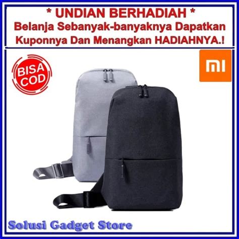 Jual Tas Selempang Ransel Xiaomi Original Xiaomi Shoulder Crossbody Bag Jakarta Utara