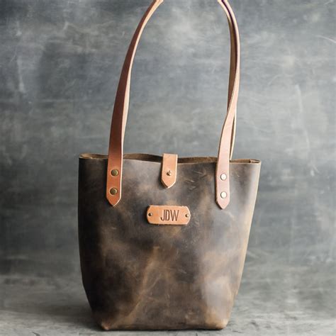 Leather Tote Bags Stylish Durable And Handmade Ox And Pine