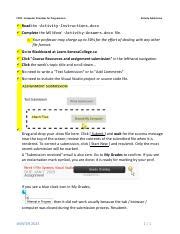 Activity Submission For CP P Computer Principles For Course Hero