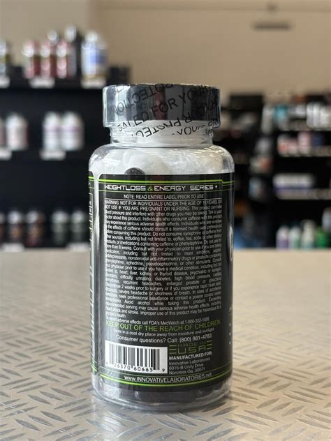 Black Mamba Hyperrush Fat Burner Pills - Innovative Labs