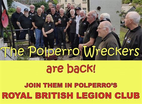 Live Music The Polperro Wreckers Welcome To Looe And Polperro